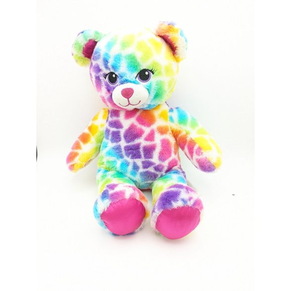 Build-A-Bear | Toys | Build A Bear Wild Style Rainbow Safari Bear 7 ...